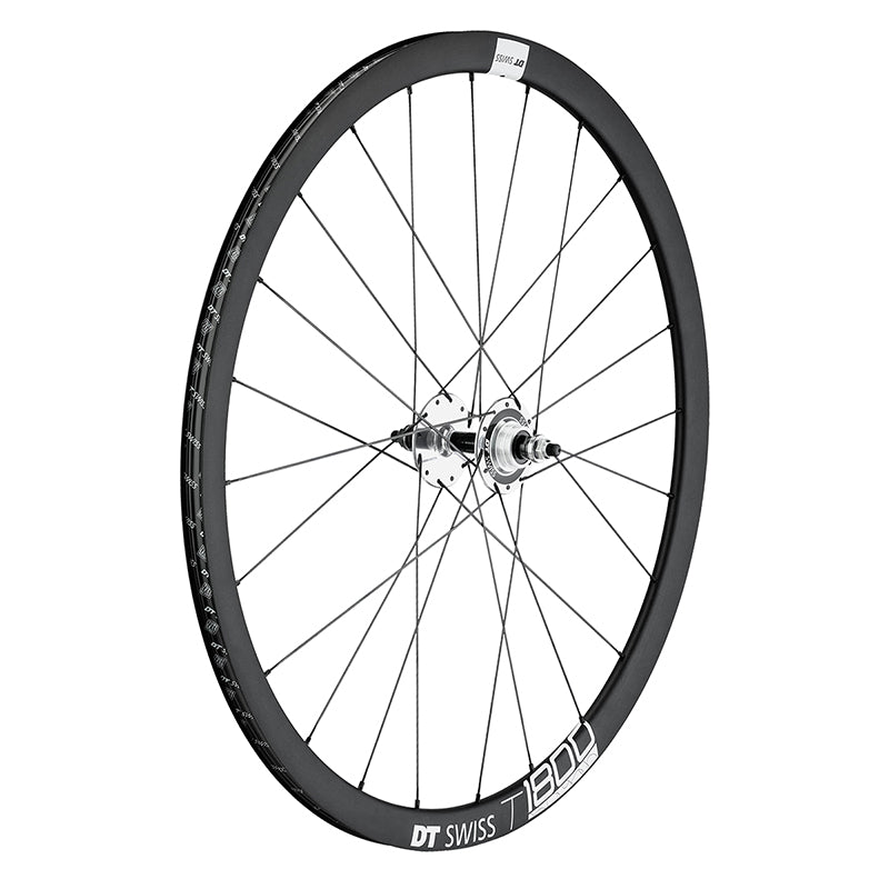 DT Swiss T 1800 Rear Wheel - 700 10 x 1 x 120mm Threaded Track Black