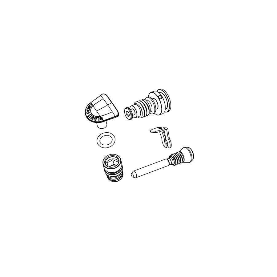 SRAM Level Ultimate/TLM A1 Disc Brake Caliper Hardware Kit - Includes