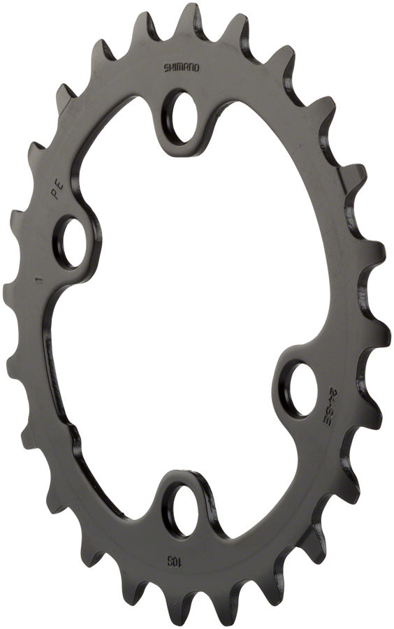 Shimano Deore FC-M6000 Chainring - 24t 10-Speed 64mm Asymmetric BCD 34