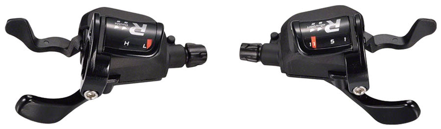 microSHIFT R11 Trigger Shifter Set 11-Speed Road Double Optical Indica